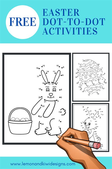 Printable Easter Dot To Dot Pictures [2025]