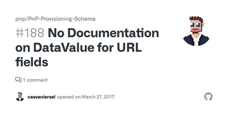 No Documentation On Datavalue For Url Fields · Issue 188 · Pnppnp