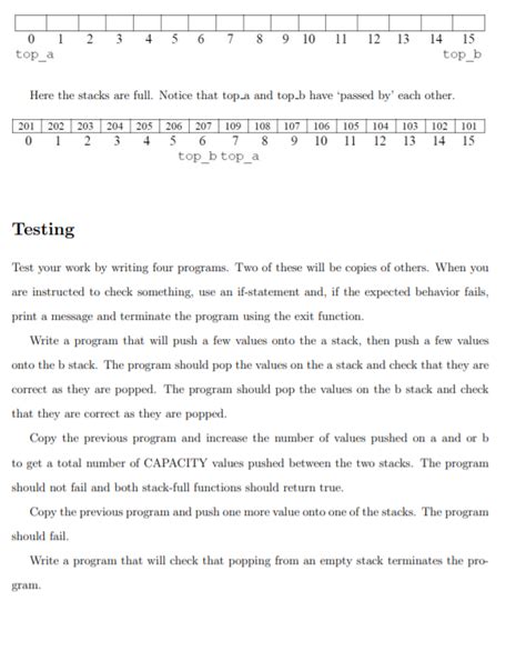 Solved Need Help With This Assignment In C With Stacks Chegg
