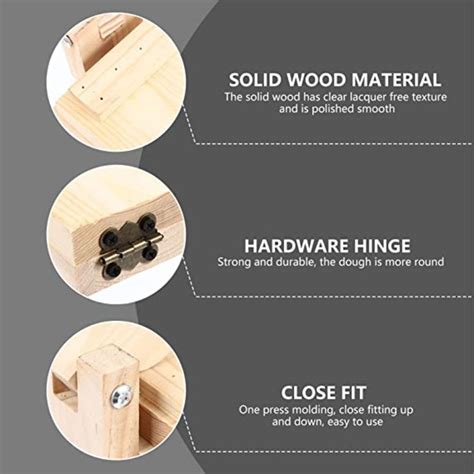 Tortilla Maker Wood Natural Wooden Tortilla Press