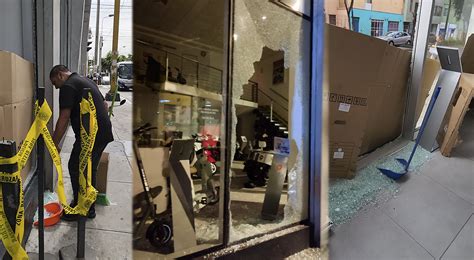 Terror En Lince Delincuentes Rompen Mampara En Tienda Y Roban Motos