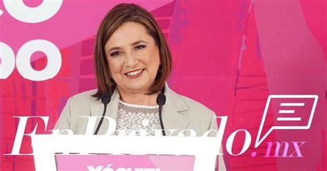 Xóchitl Gálvez Sigue Riesgo Por Inseguridad En Privado