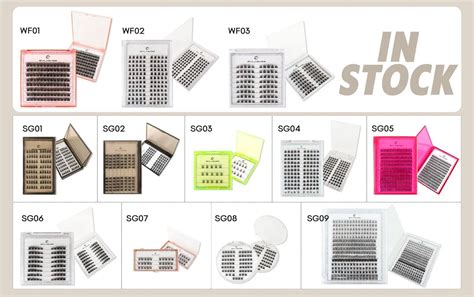 Wholesale Customized Cluster Lashes Kit Logo Cluster Eyelash Wholesale