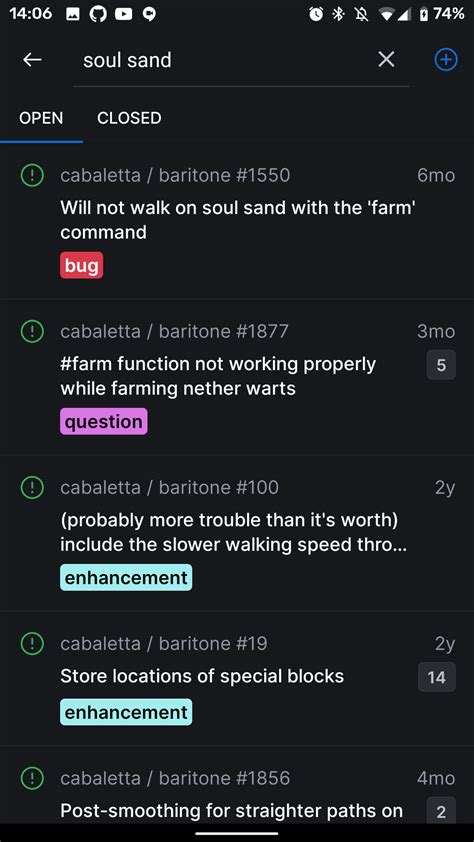 Soulsand And Building · Issue 2094 · Cabalettabaritone · Github