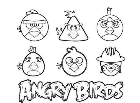 Kolorowanki Angry Birds Do Drukowania