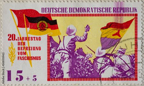 Germany Ddr Circa 1965 A Postage Stamp From Germany Ddr Showing