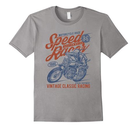 Vintage Classic Racing Motorcycle Bike Speed Racer T Shirt