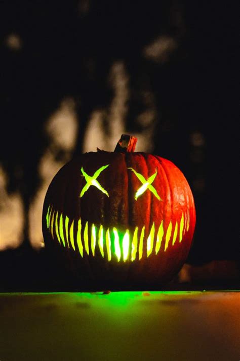 Scary Face Jack O Lantern