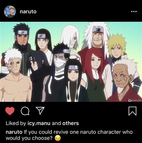 Asked My Girlfriend Who Has Never Seen A Minute Of Naruto Who She Would