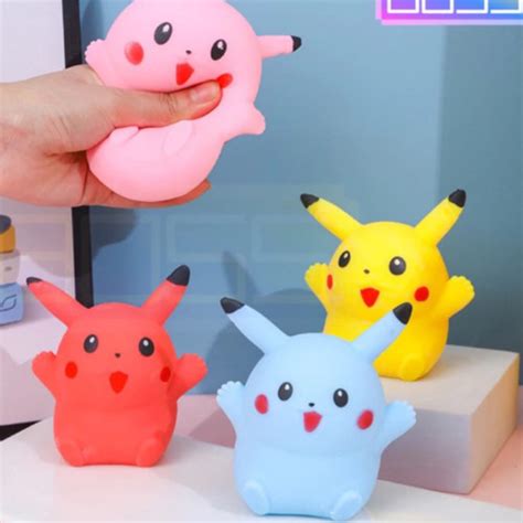 Jual Yellow Only Squeeze Squishy Pikachu Khusus Kuning Pop It Pikachu Jakarta Utara
