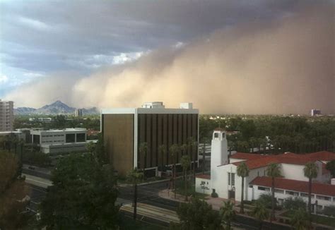 Pictures Of A Dust Storm In Phoenix Arizona Unfinished Man