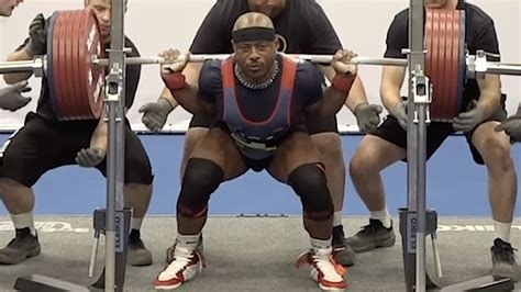 Russel Orhii 83KG Hits IPF Raw World Record Squat Of 321 Kilograms At