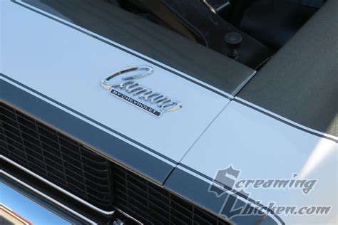 1969 Camaro Emblem Placement
