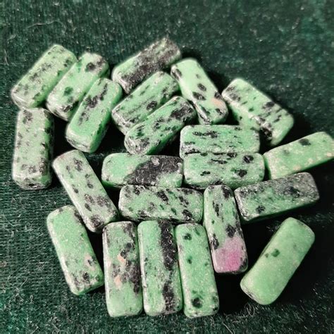 Ruby Zoisite Beads Etsy