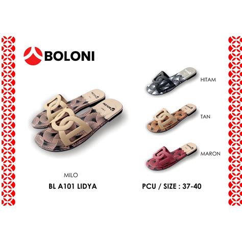 Sandals Flat Slop Beautiful Trendy Girls Original Original Indonesia