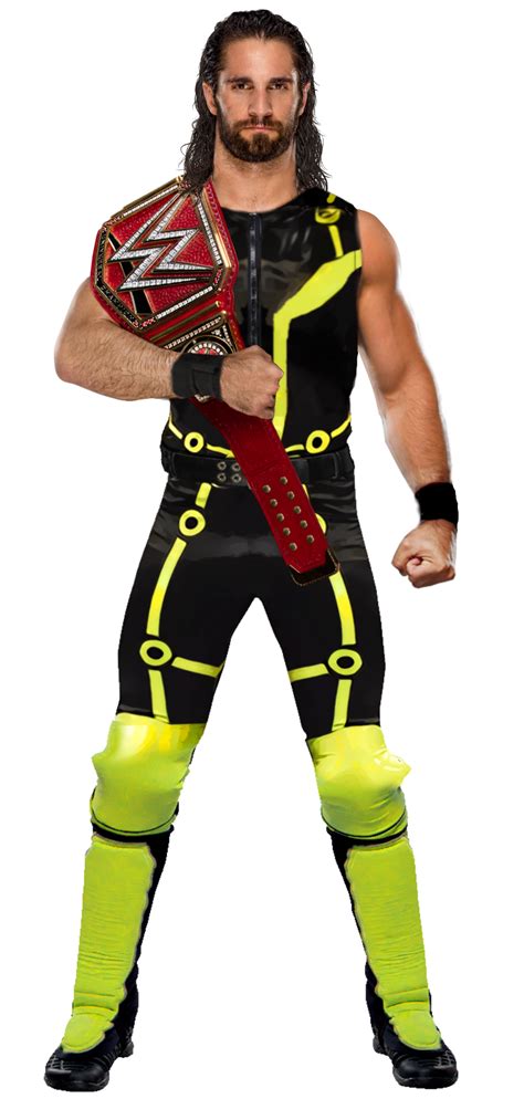Seth Rollins Universal Champion Full Body By Ssjgokufan01 On Deviantart