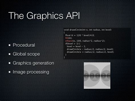 Processing Programming Language Quick Overview