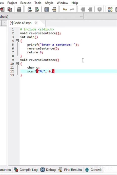reverse of a sentence using recursion c shortvideo ccodermasters