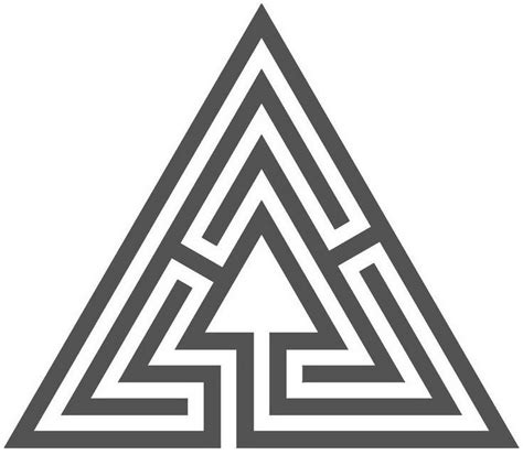 Трафареты орнамент в треугольнике 19 фото