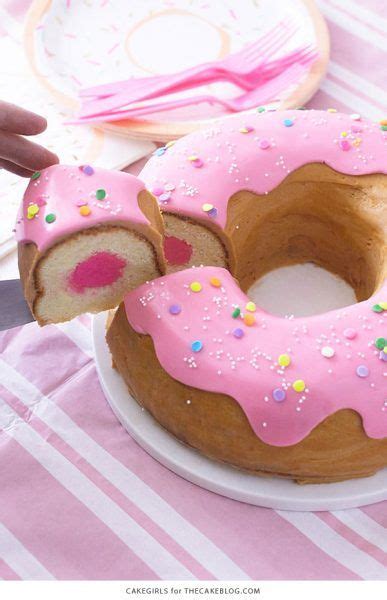 Tarta de cumpleaños original y creativa donut gigante Fiestas y