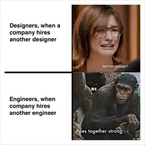 Designer Vs Engineer New Hire Memes Worst Jokes Ever