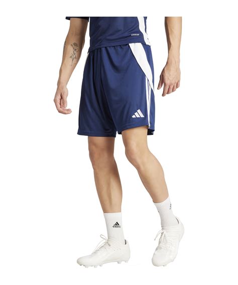 Adidas Tiro 24 Training Short Blau Weiss Teamsport Shorts