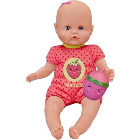 Nenuco Mon Premier Nenuco Soft Rose Poupée 35cm Cdiscount Jeux