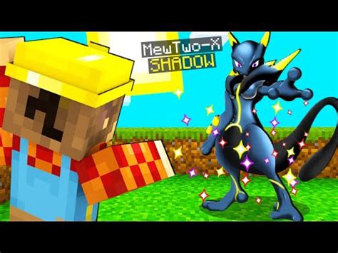 HO TROVATO MEWTWO X SHADOW NELLA PIXELMON SU MINECRAFT ITA YouTube