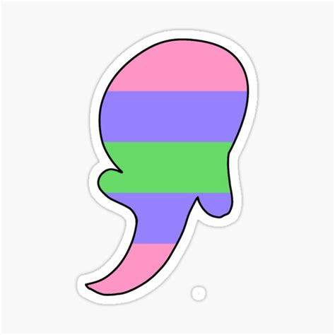 Trigender Pride Flag Ghost Sticker For Sale By Emogayworm Redbubble