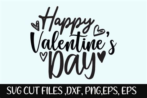Happy Valentines Day Svg Cut File Graphic By Uniquecreative · Creative
