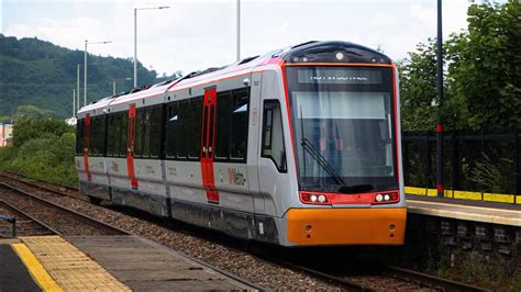 Brand New Tfw Class 398 398027 On Test At Taffs Well 21525 Youtube