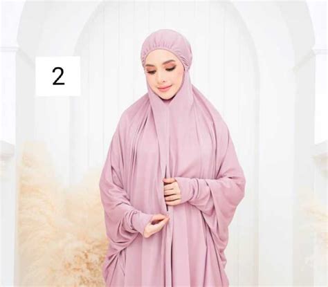 Telekung Mini Tangan Pocket Berzip Lazada