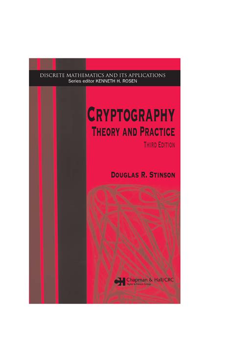 10 Cryptography System Security CSC604 10 1201 9781420057133 Previewpdf Features DISCRETE