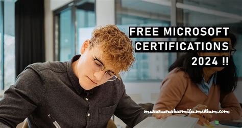 Free Microsoft Certifications 2024