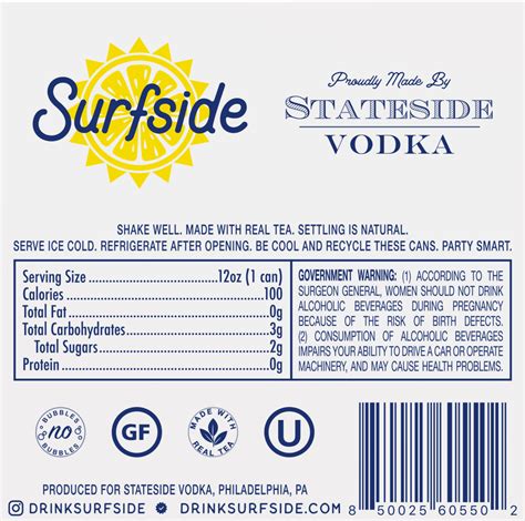 Surfside Raspberry Tea Vodka Stateside Vodka