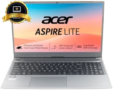 Acer Aspire Lite AMD Ryzen U Processor GB RAM GB SSD Full HD Cm