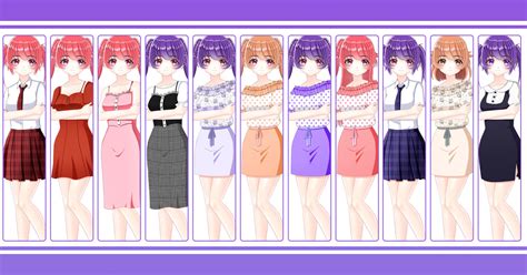 2d Girl V2 Characters