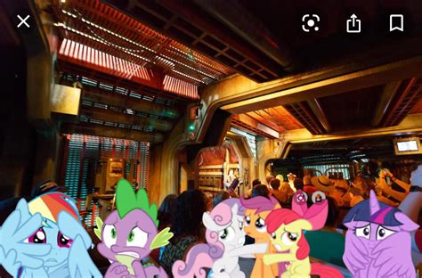 Mlp On The Great Movie Ride Alien By Bubbacheezit On Deviantart
