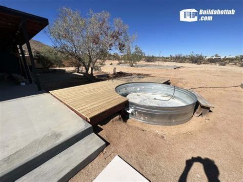 Stock Tank Hot Tub Kit Ben Ca Usa Diy Case Study Build A Diy Hot Tub