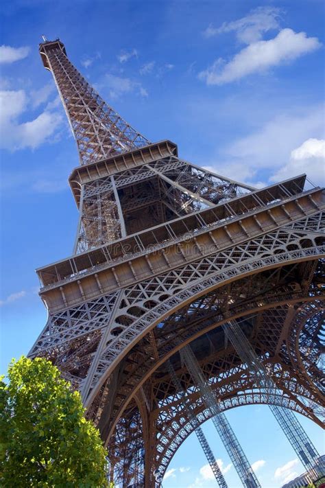 Eiffel Tover Against The Sky Stock Image Image Of Symbol Light 73822087