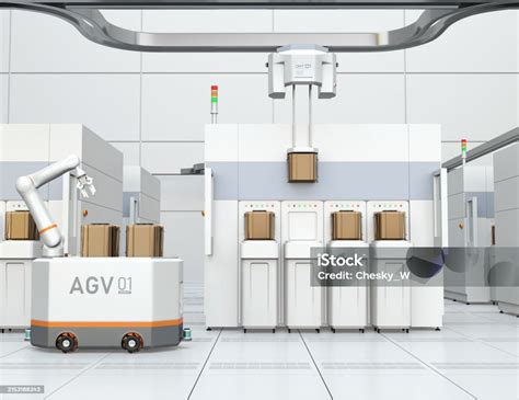 Semiconduct Wafer Cleaning Etching System And Oht Agv In Fab Cleanroom