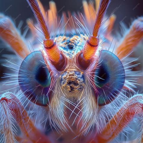 Premium Photo Microcosmic Majesty The Elegance Of An Insect Portrait