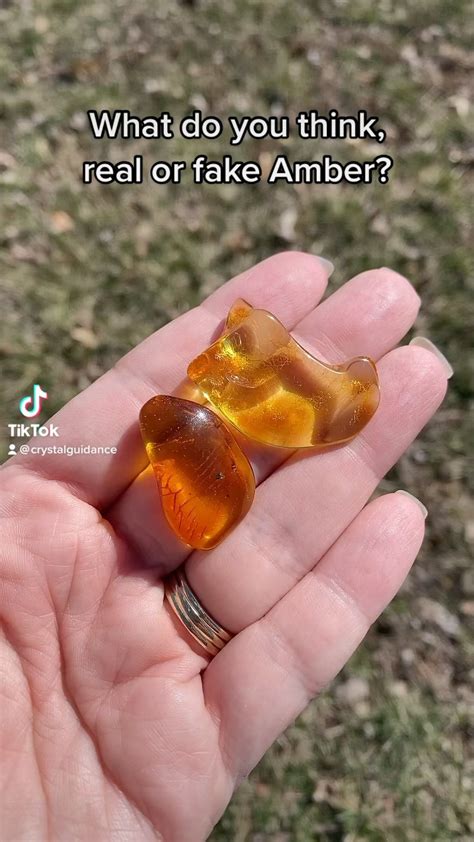 Real Or Fake Crystal Quiz Amber — What Is Your Guess I Reveal The