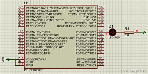 Proteus仿真单片机：pic18单片机的仿真mplab X Ide 和proteus Csdn博客