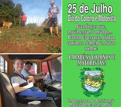 Três Passos News Dia do Colono e Motorista Homenagem da prefeitura de Esperança do Sul