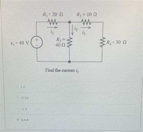 Solved Find The Current Il A A A A Chegg Com