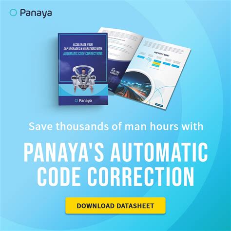 Panayas Code Correction Solution For S 4hana Mikael Lévy Posted On