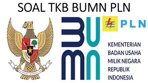 Latihan Soal TKB BUMN PLN Pt 2 YouTube
