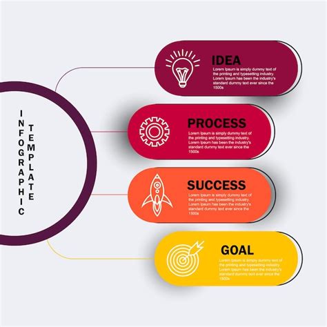 Premium Vector Business Data Visualization Process Chart Abstract