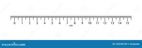 A Rayas Arroz Captura Regla Medir Escala Real En Frente De Semestre Fusión